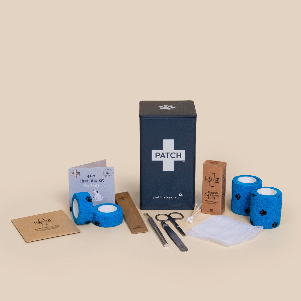 PATCH Pet Eco First-Aid Kit Bundle - First-Aid Kit & Travel Kit ...